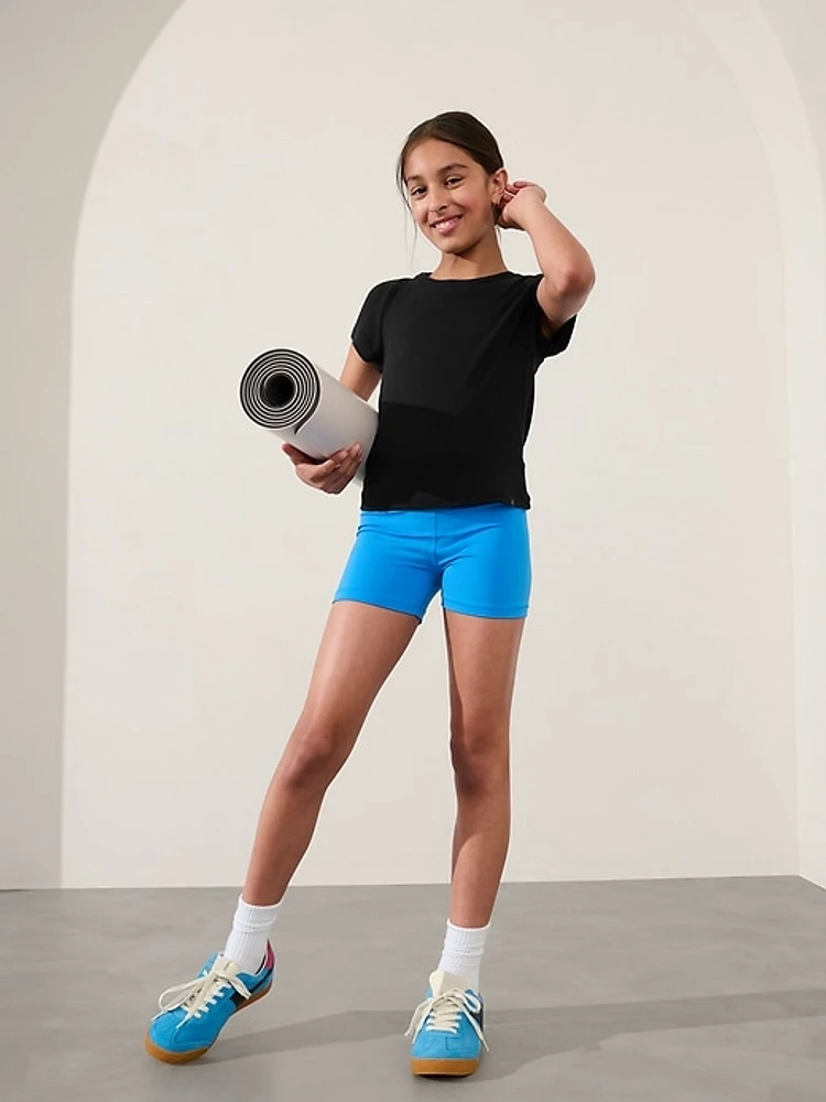 Athleta Girl Easy Rib Tee | Hamilton Place
