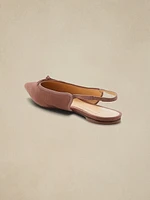 Banana Republic Alexandre Birman | Clarita Pointy-Toe Ballet Flat ...