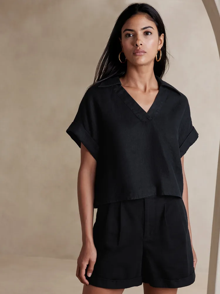 Banana Republic Cruz Linen Utility Top | Mall of America®