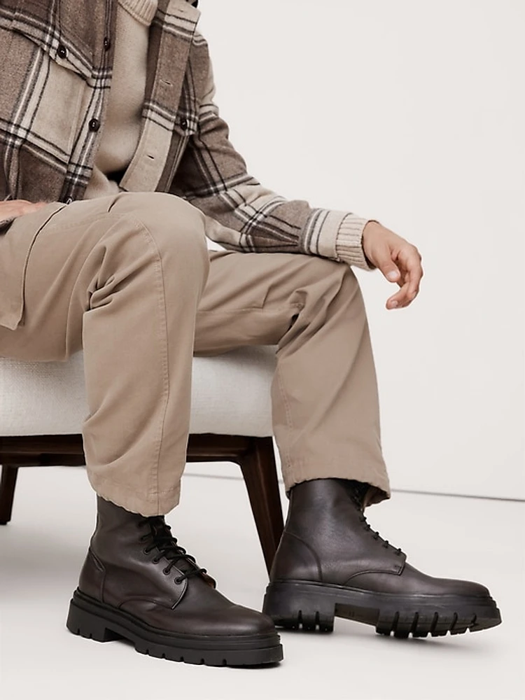 Banana Republic Italian Leather Combat Boot | Mall of America®
