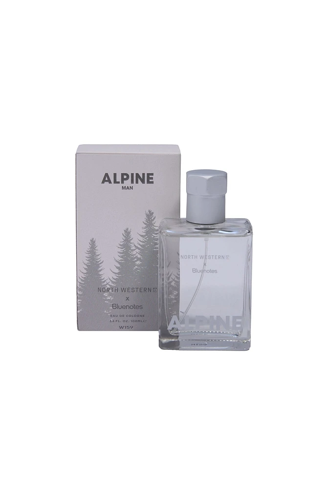 Alpine Green Cologne Bottle