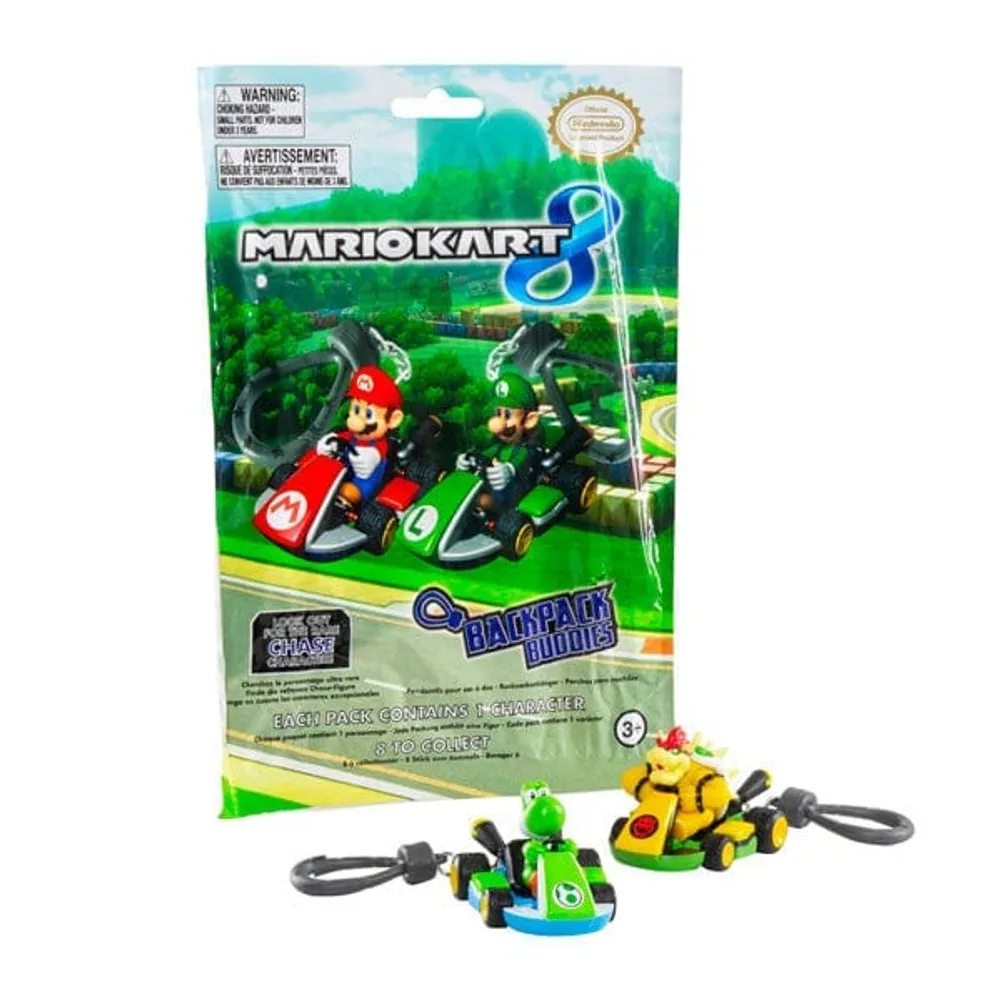 Showcase Mario Kart 8: Backpack Buddies | Ships Assorted | Village ...