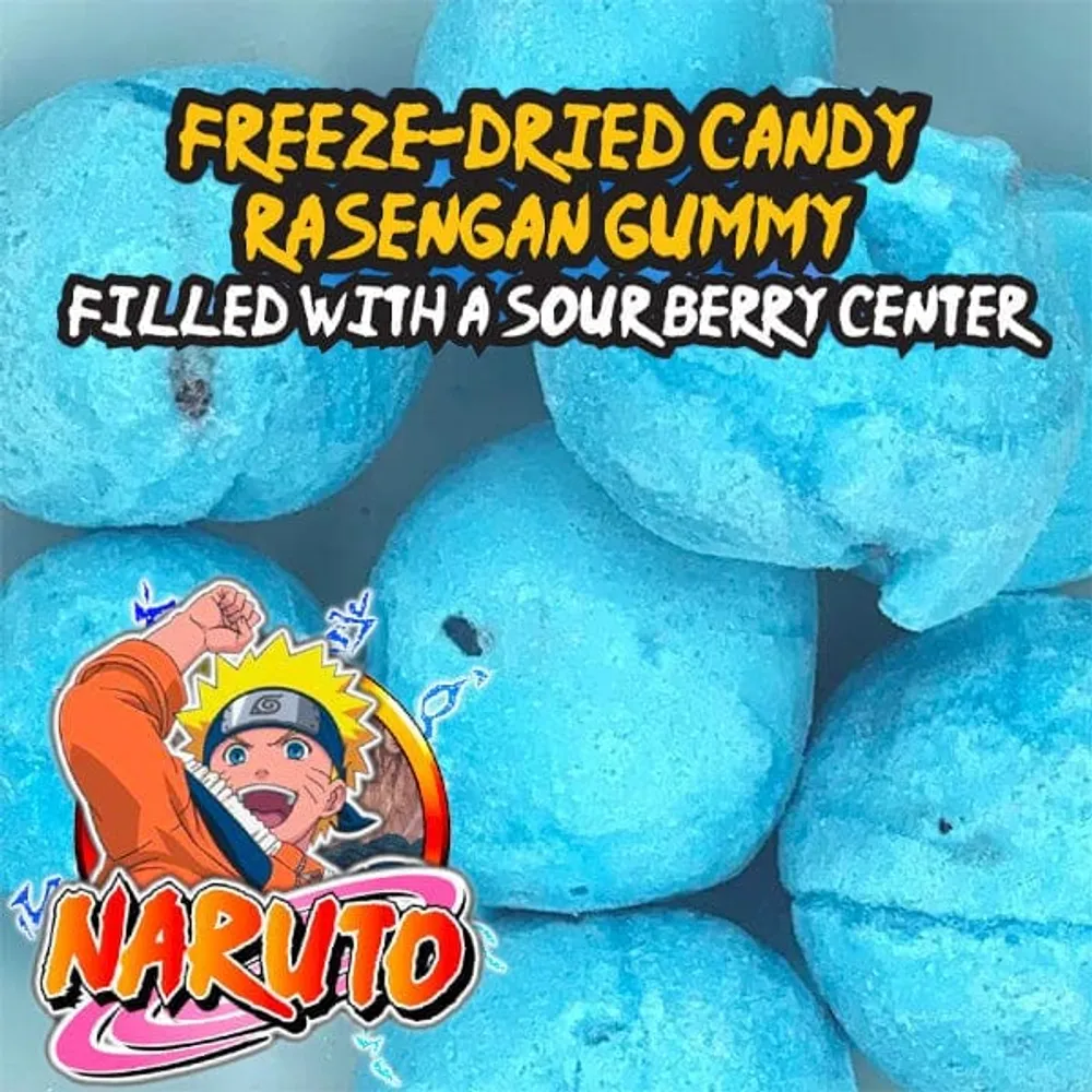 Showcase Naruto Shippuden: Freeze-Dried Rasengan Gummy | Showcase ...