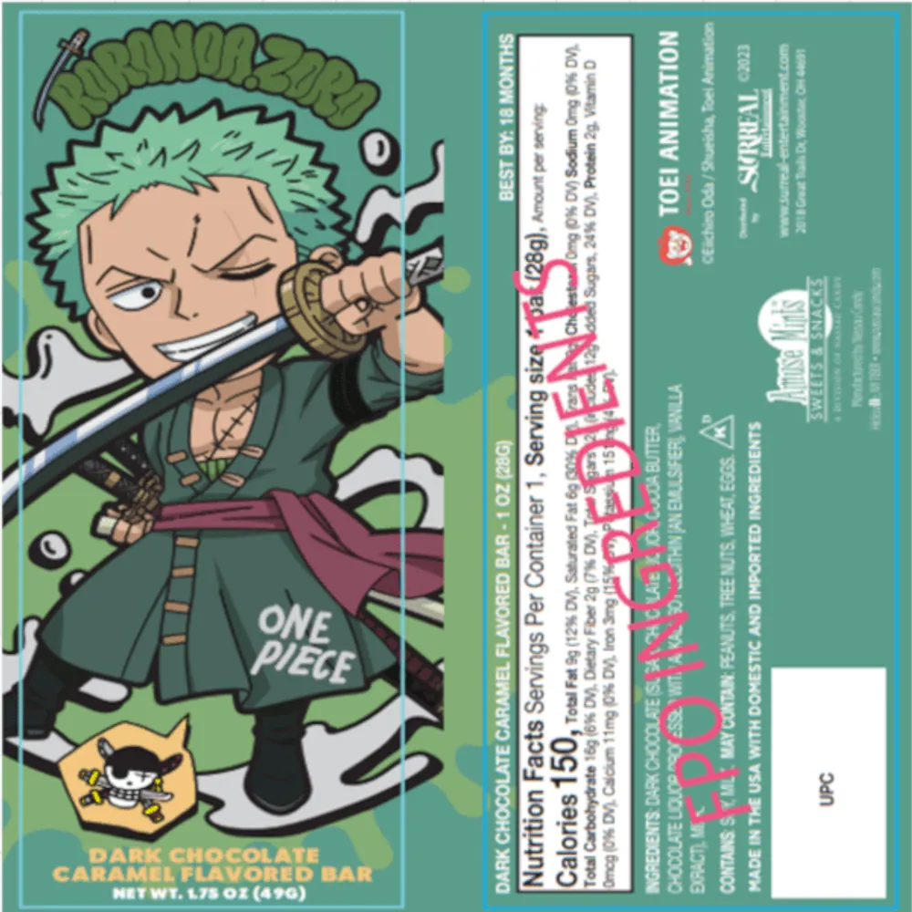 Showcase One Piece Dark Chocolate Caramel Flavored Bar | Showcase ...