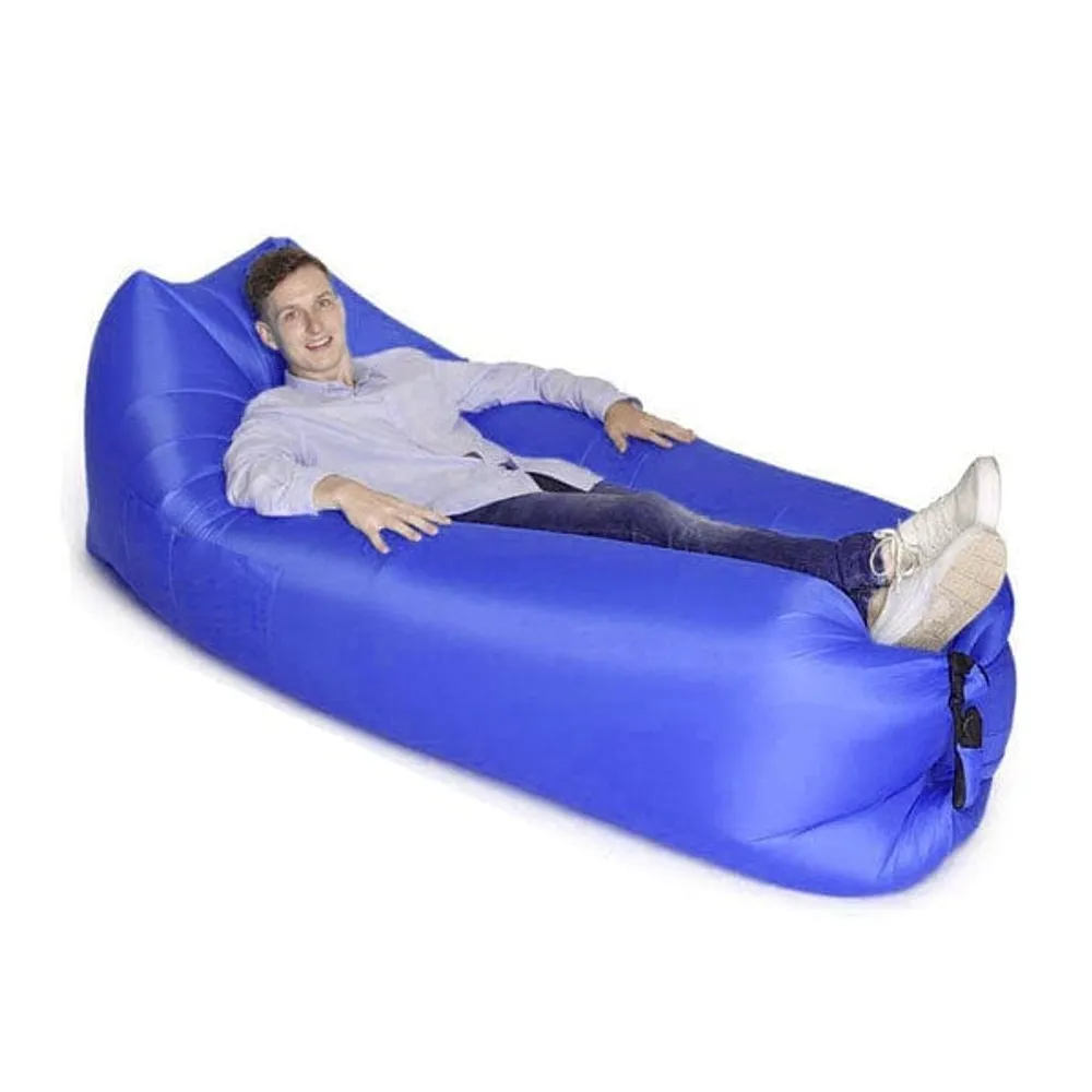 Showcase Air Puff: The Breeze Filled Lounger Portable Inflatable Sofa ...