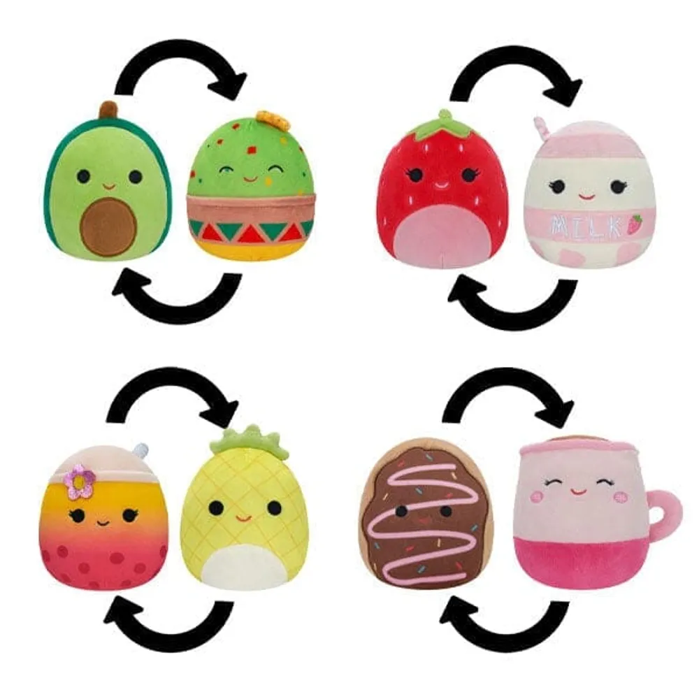 Showcase Squishmallows Flip-A-Mallows 5" Reversible Plush Toy | Deja ...