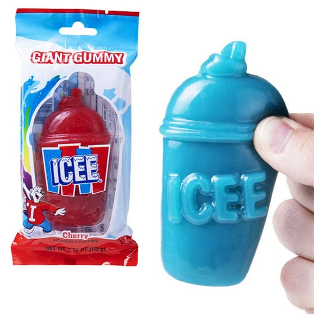 Showcase Giant ICEE Gummy Candy (2.1oz) Flavor Ships Assorted | Village ...