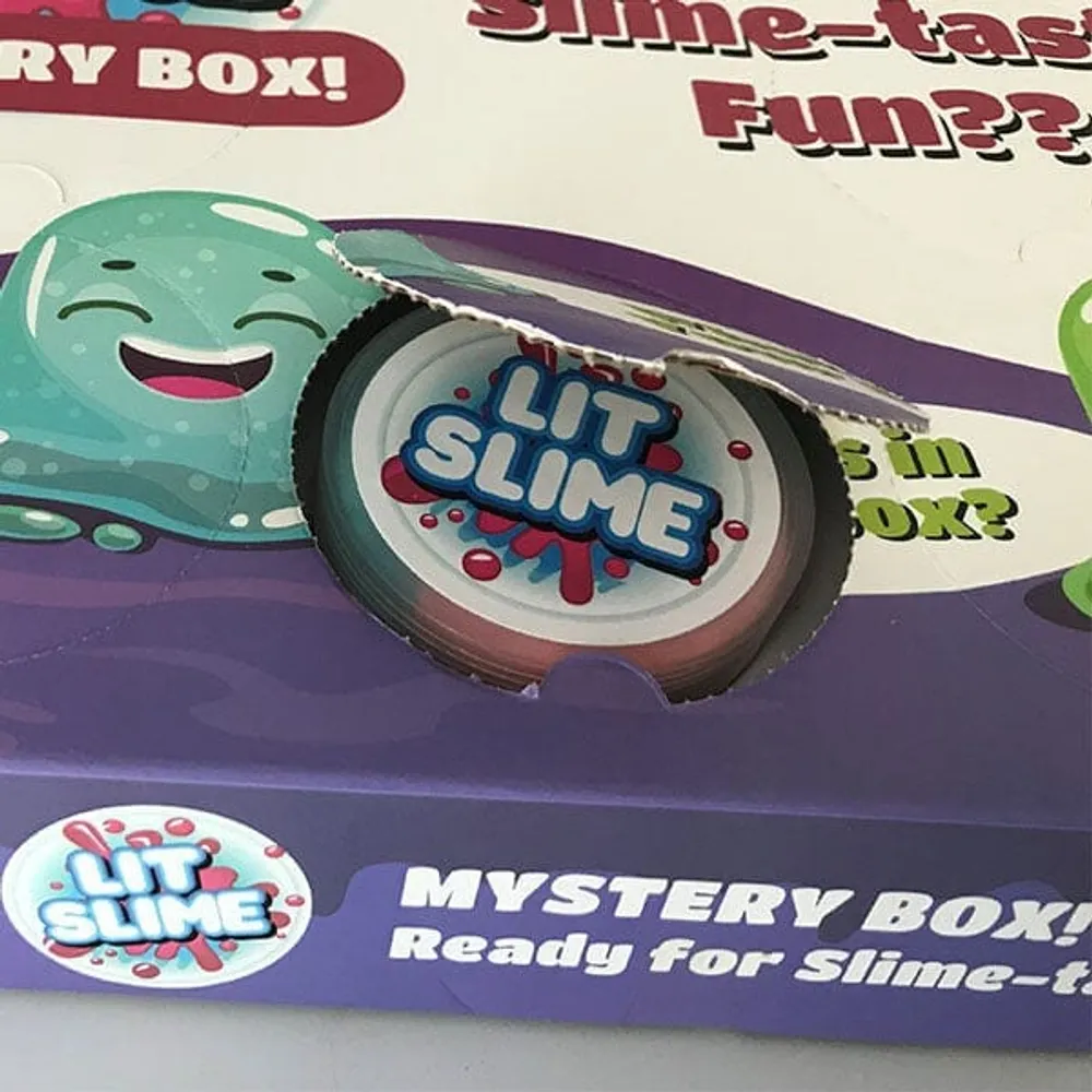 Showcase LIT Slime Novelty Fidget Putty Advent Calendar Mystery Box ...