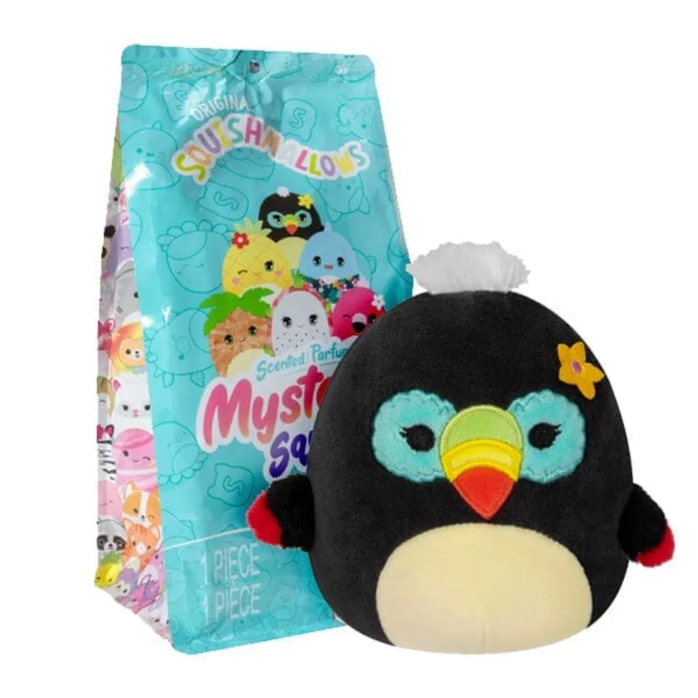 Showcase Squishmallows Plush Toys Blind Bag | 5" Scented Tropical ...