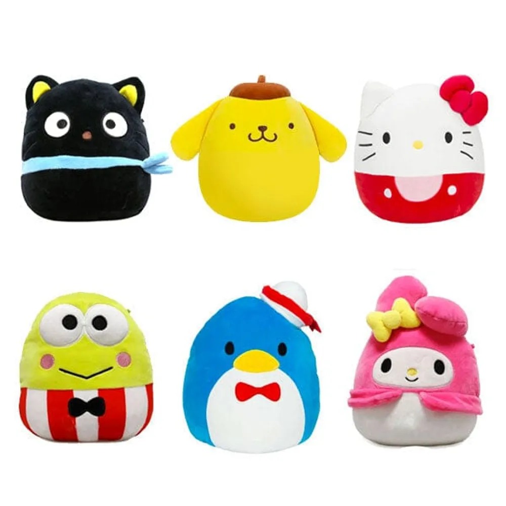 Showcase Squishmallows Plush Toys 8" Original Sanrio Squad Pompompurin ...