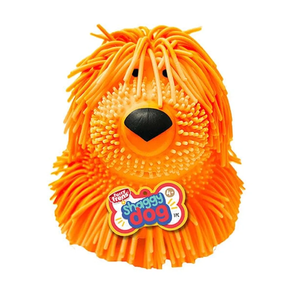 Showcase Furry Frens Shaggy Dog Squishy Wiggle Fidget Toy (1pc) Color ...