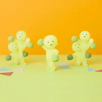 Showcase Smiski Collectable Mini Glow-In-The-Dark Figurines | Assorted ...