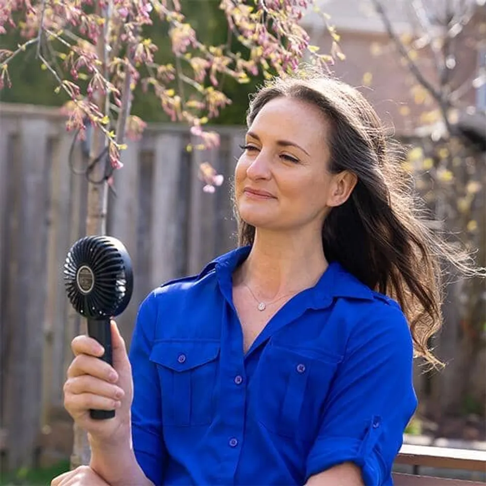 Showcase Cool Chill Rechargeable Portable Tripod Turbo Fan | As Seen on ...