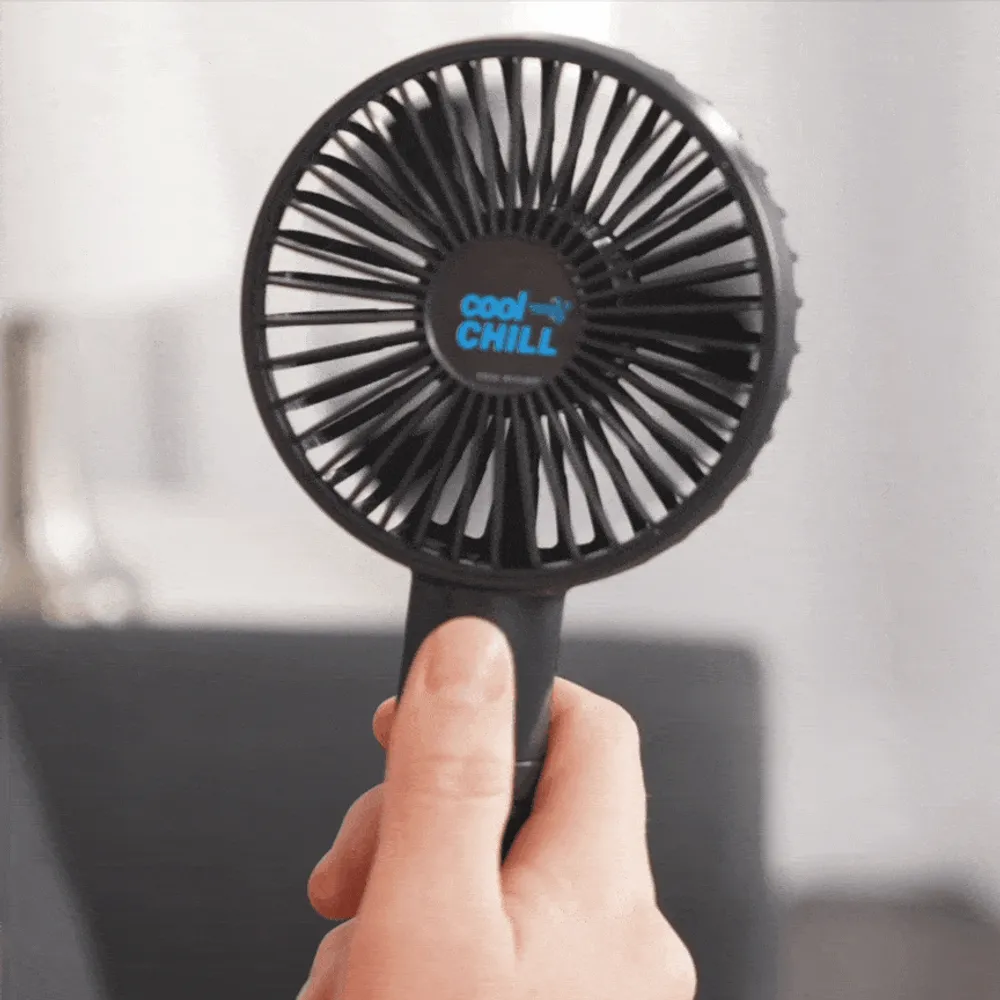 Showcase Cool Chill Rechargeable Portable Tripod Turbo Fan | As Seen on ...