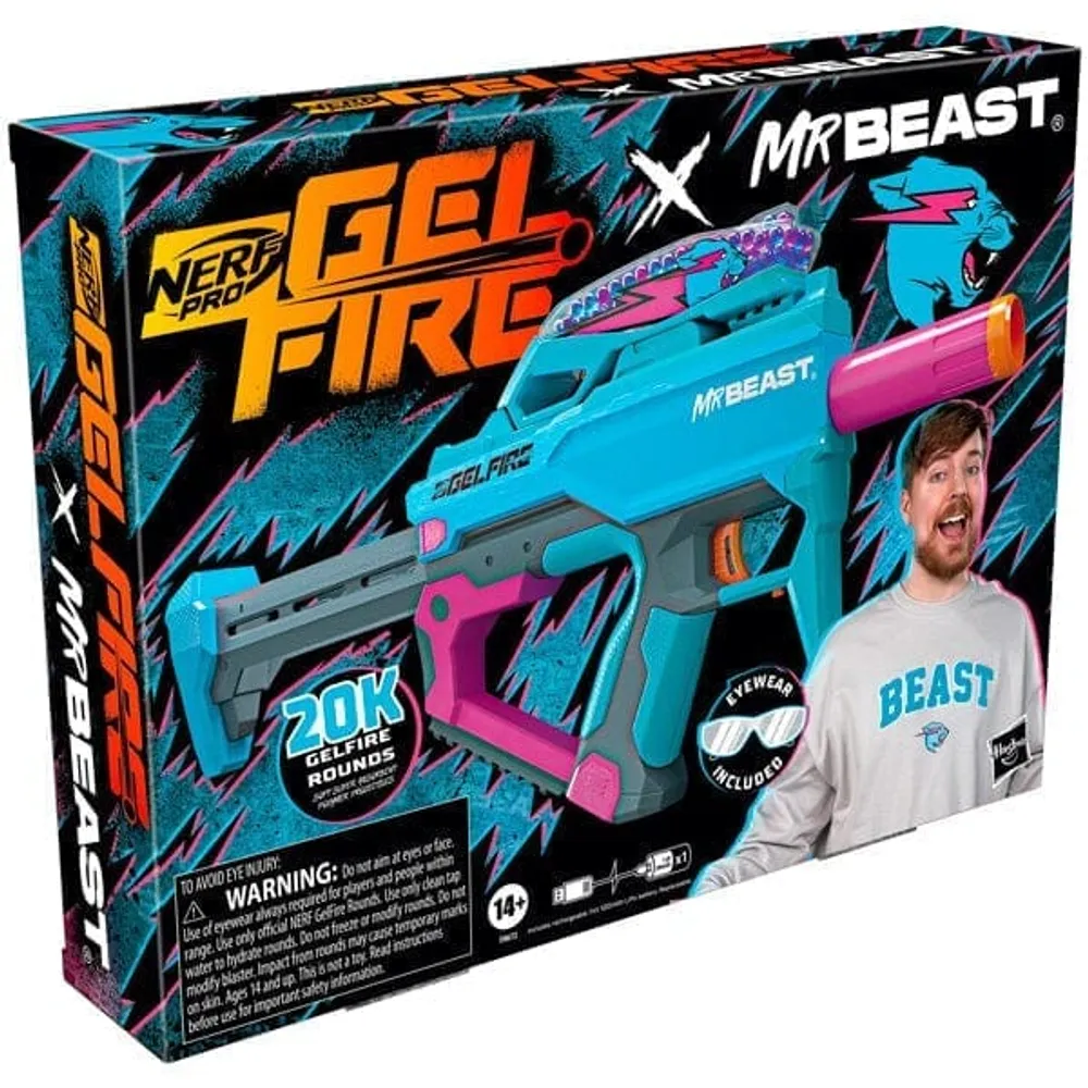 Showcase Mr. Beast: Nerf Pro GelFire | Bramalea City Centre