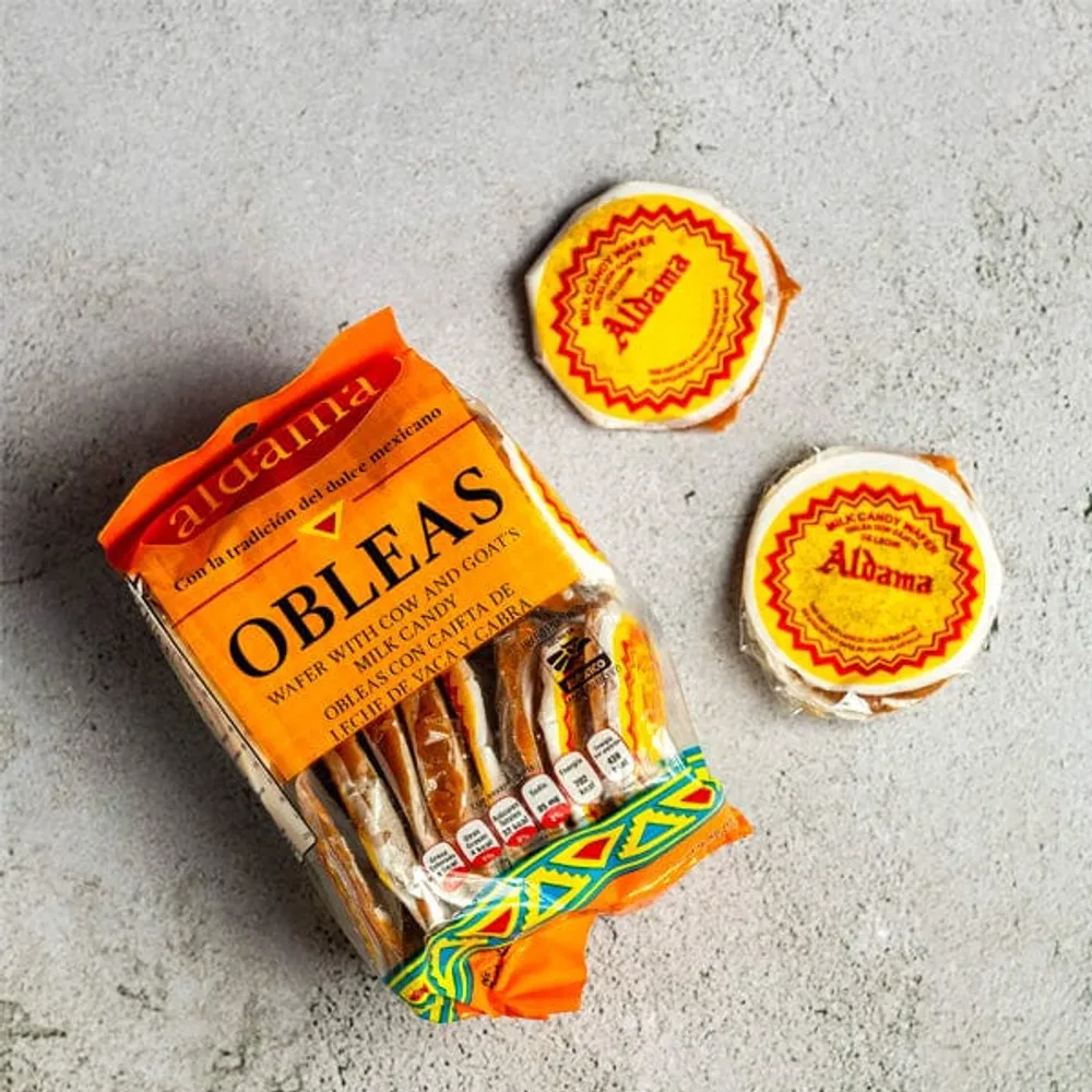 Party Candy Favors Aldama Mini Obleas Con Cajeta - 20pc Mexican Milk ...