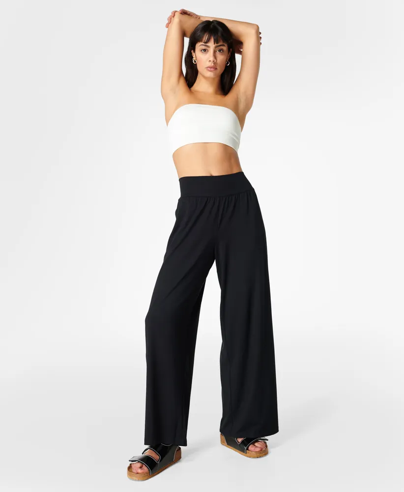 Sweaty Betty Modal Wide Leg Trousers | King's Cross