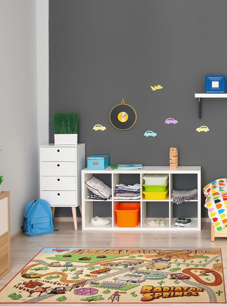 Cars Disney Pixar Cars Radiator Springs Map Rug | CoolSprings Galleria