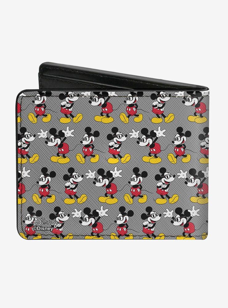 Boxlunch Disney Mickey Mouse Nerdy Poses Bi-Fold Wallet | Mall of America®