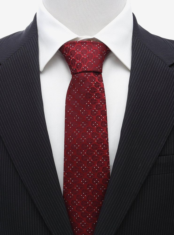 Star Wars Millennium Falcon Dot Red Tie | Mall of America®