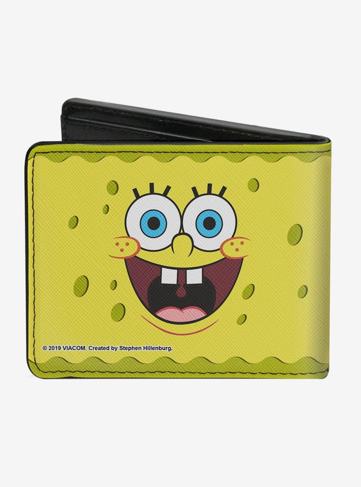 Boxlunch Spongebob Squarepants Expressions Bi-Fold Wallet | Mall of ...