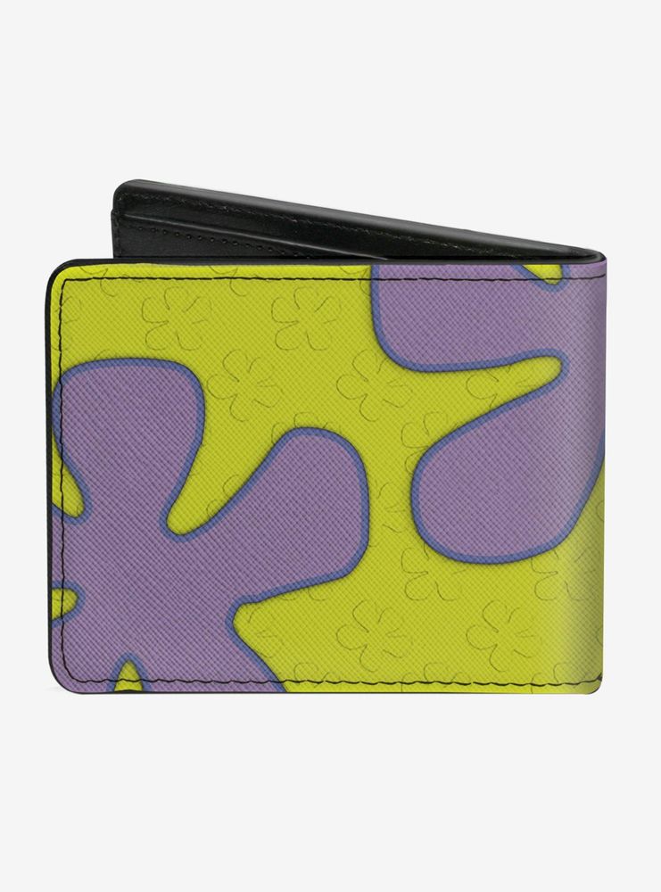 Boxlunch Spongebob Squarepants Flower Cloud Bounding Bi-Fold Wallet ...