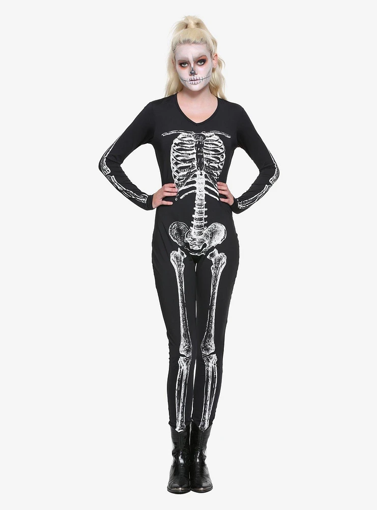 Hot Topic X-Ray Skeleton Catsuit | Hamilton Place