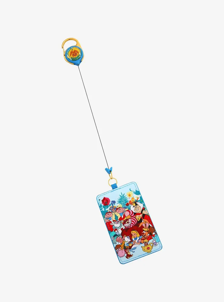 Boxlunch Disney Alice in Wonderland Tea Party Retractable Lanyard ...