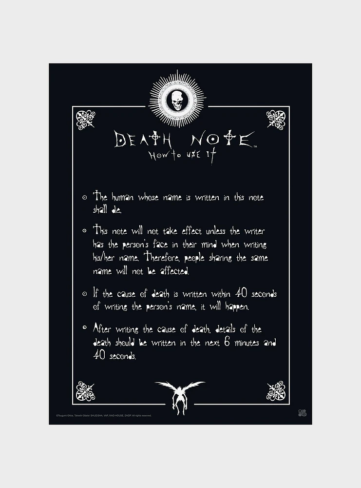 Hot Topic Death Note Poster Pack | Mall of America®