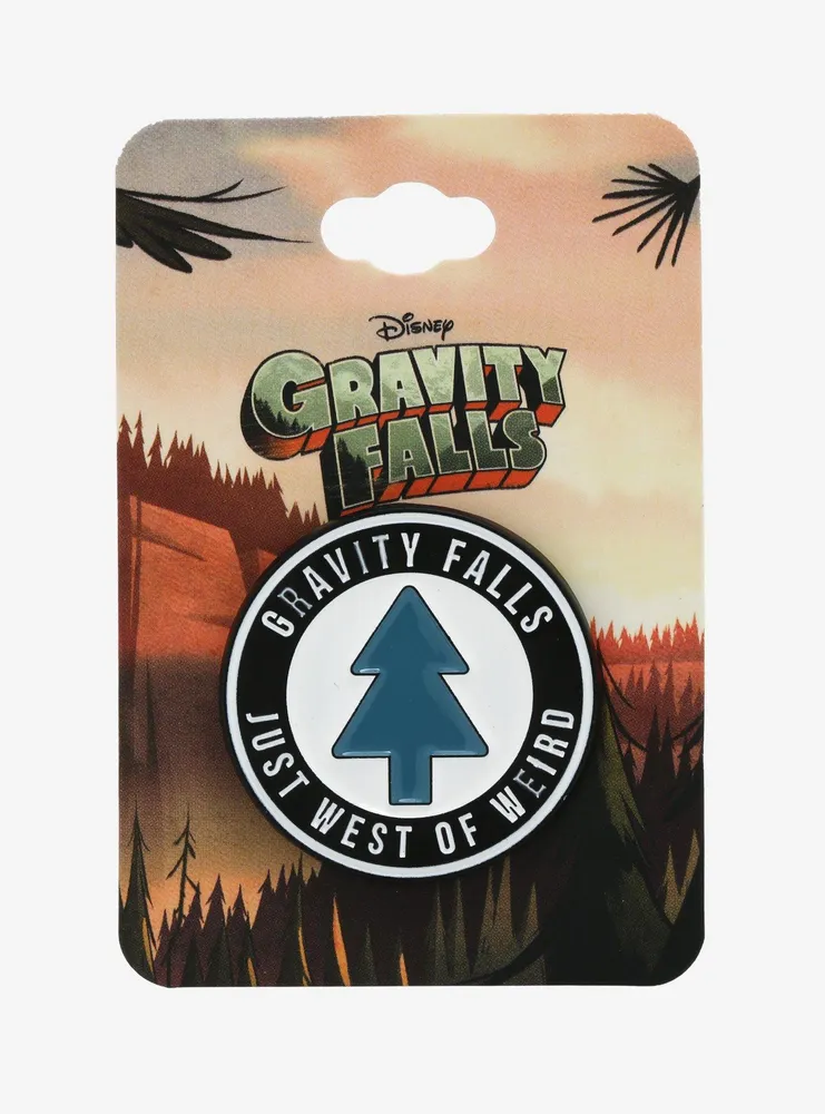 Gravity Falls West of Weird Enamel Pin - BoxLunch Exclusive | Hamilton ...