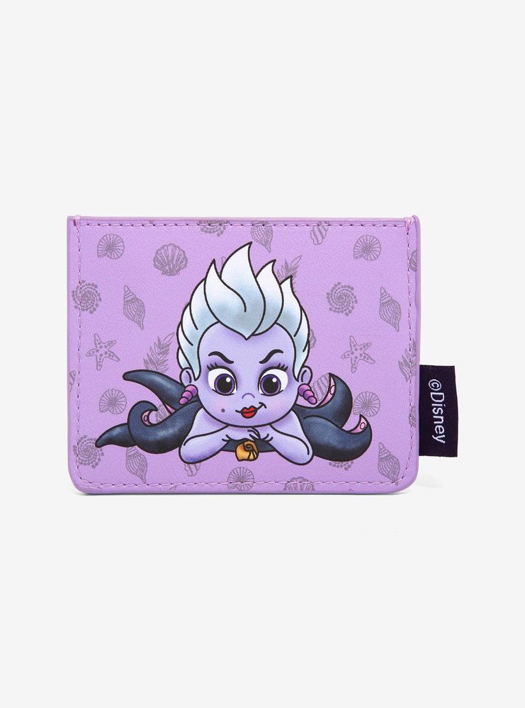 Boxlunch Loungefly Disney The Little Mermaid Chibi Ursula Cardholder ...
