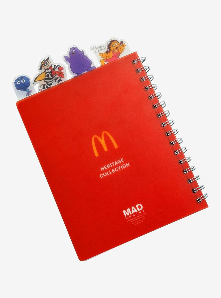 Boxlunch McDonald's McDonaldland Characters Tab Journal - BoxLunch ...