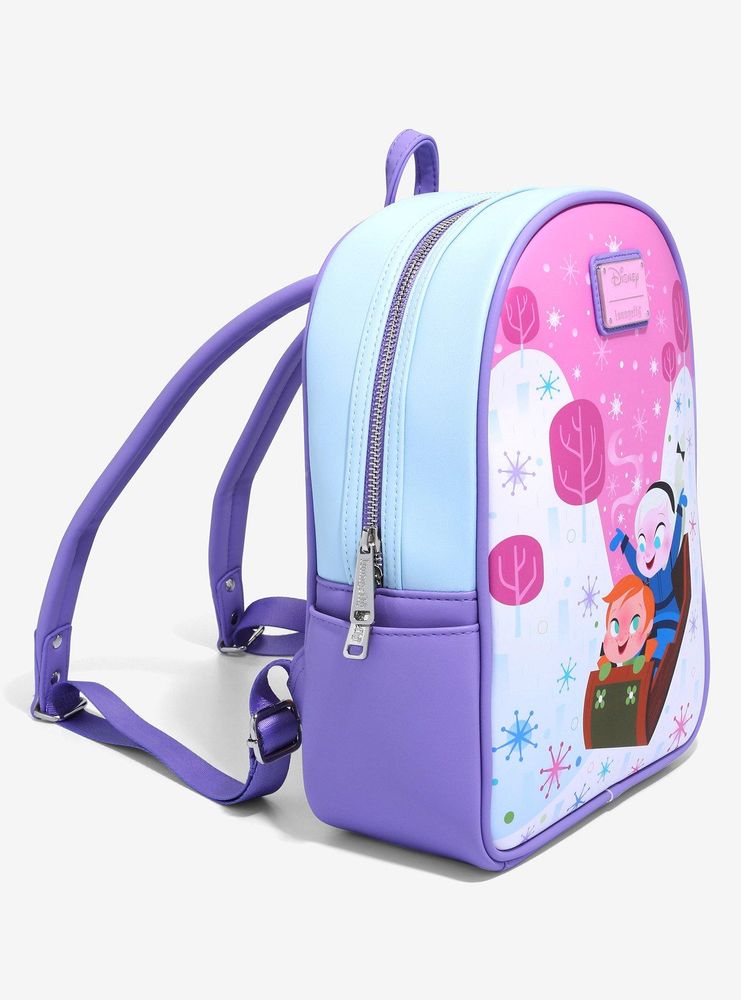 Frozen Elsa & Anna Winter Sled Mini Backpack - Loungefly Disney www ...