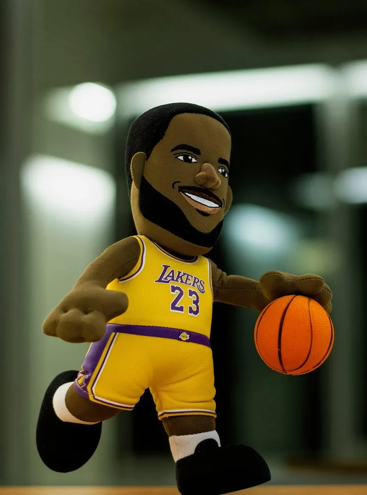 Boxlunch NBA LeBron James Bleacher Creatures 10" Plush Gold | Mall of ...