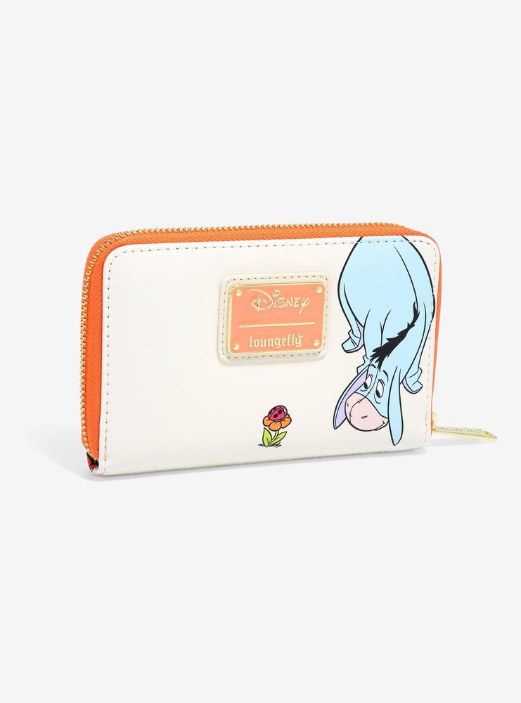 Boxlunch Loungefly Disney Winnie the Pooh Eeyore Floral Small Zip ...