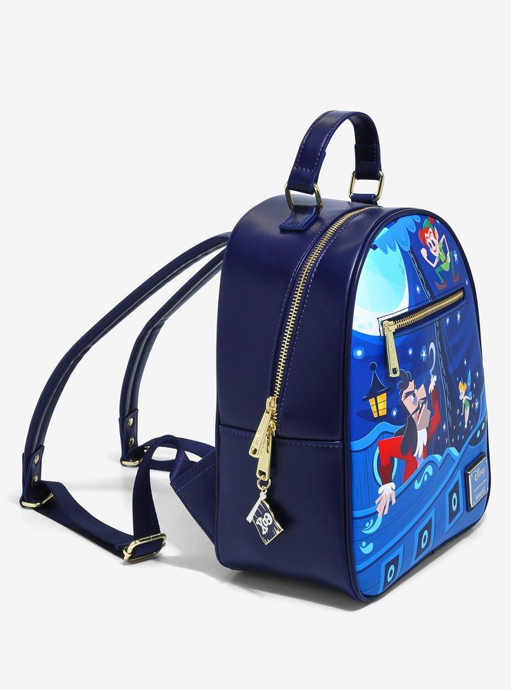 Boxlunch Loungefly Disney Peter Pan Jolly Roger Mini Backpack ...