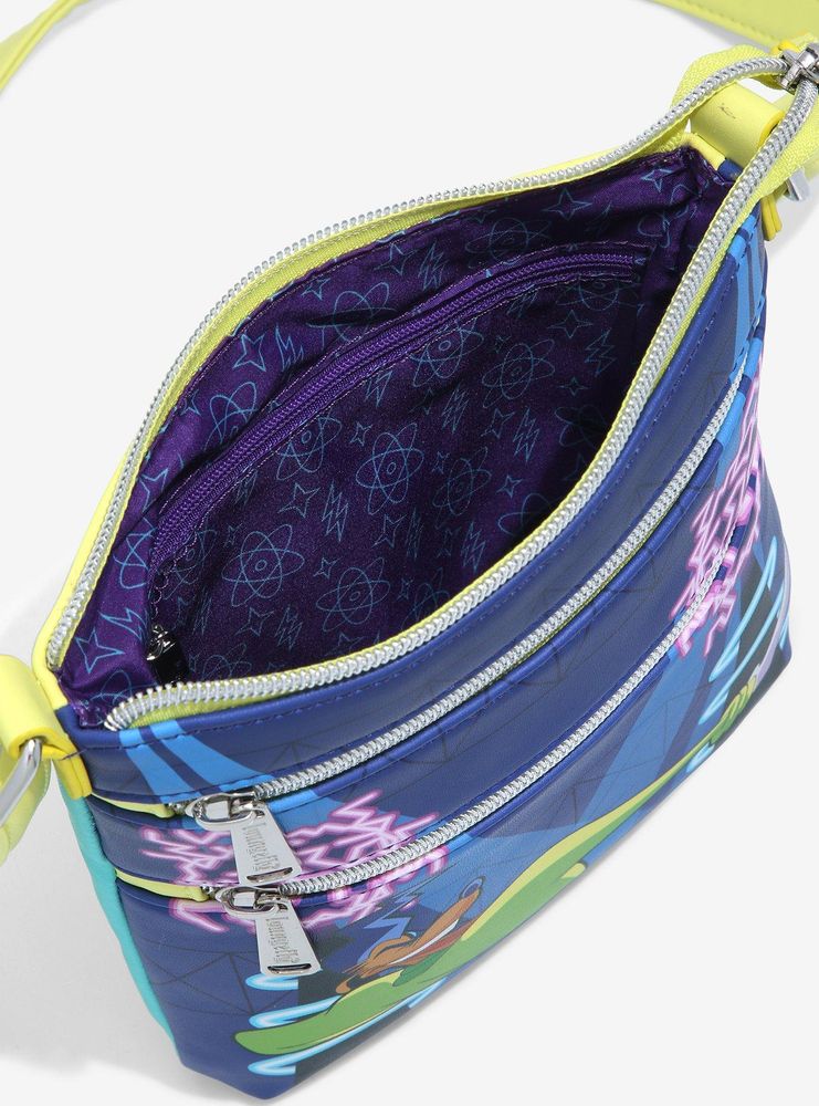 Boxlunch Loungefly Disney A Goofy Movie Powerline Crossbody Bag ...