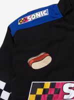 Boxlunch Sonic the Hedgehog Checkered Racing Jacket - BoxLunch ...