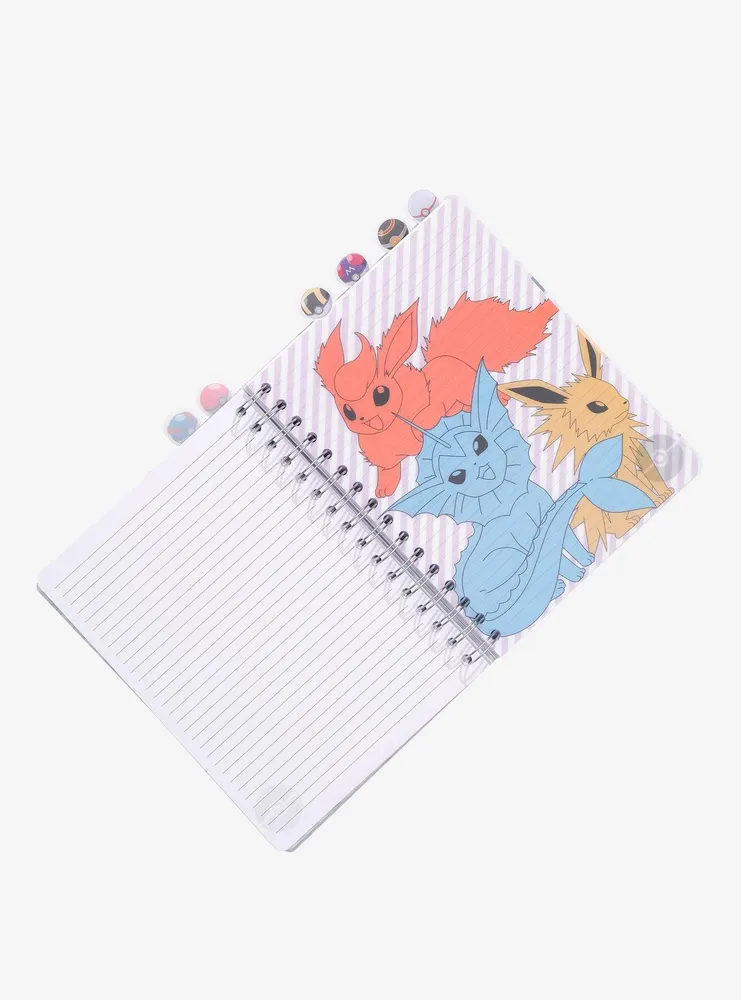 Hot Topic Pokemon Eeveelutions Tabbed Journal | Mall of America®