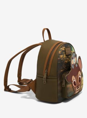 Boxlunch Loungefly Disney Bambi & Thumper Peeking Mini Backpack ...