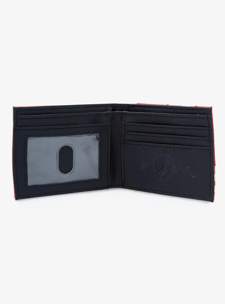 Boxlunch DC Comics The Flash Logo Bifold Wallet - BoxLunch Exclusive ...