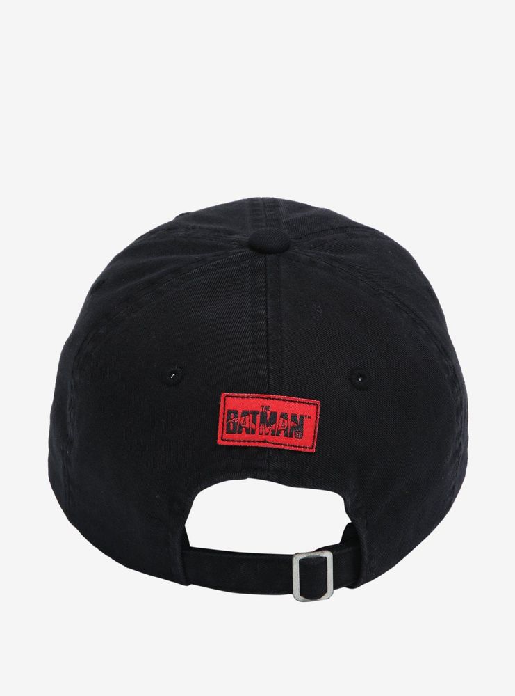 Boxlunch DC Comics The Batman Red Bat Logo Black Cap | Mall of America®