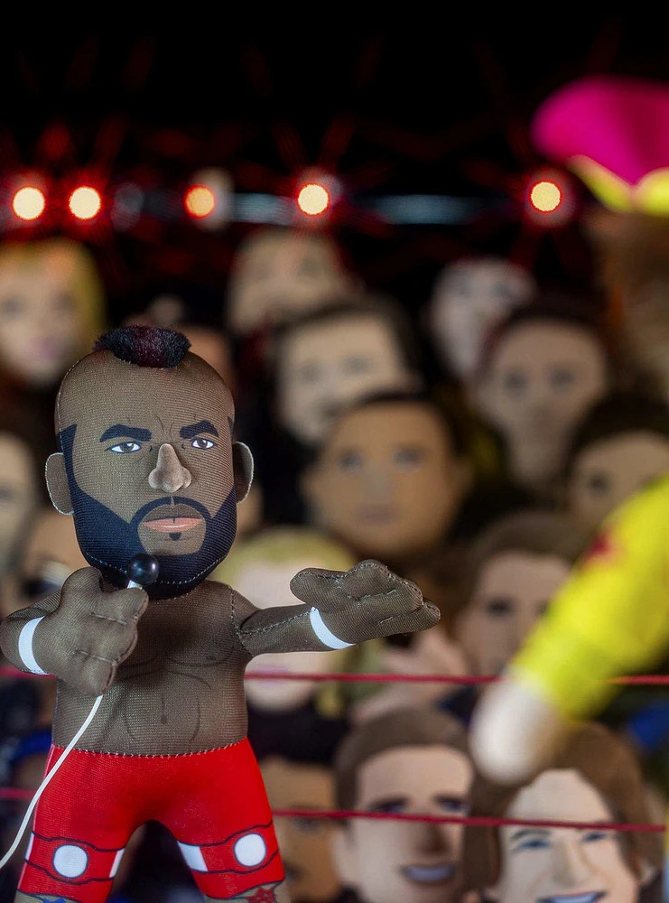 Hot Topic WWE Legend Wrestle Mania Mr. T 10" Bleacher Creatures Plush ...
