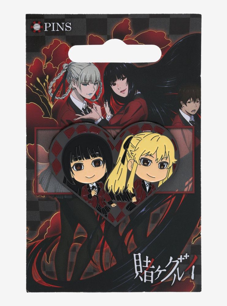 Boxlunch Kakegurui Chibi Yumeko and Mary Enamel Pin - BoxLunch ...