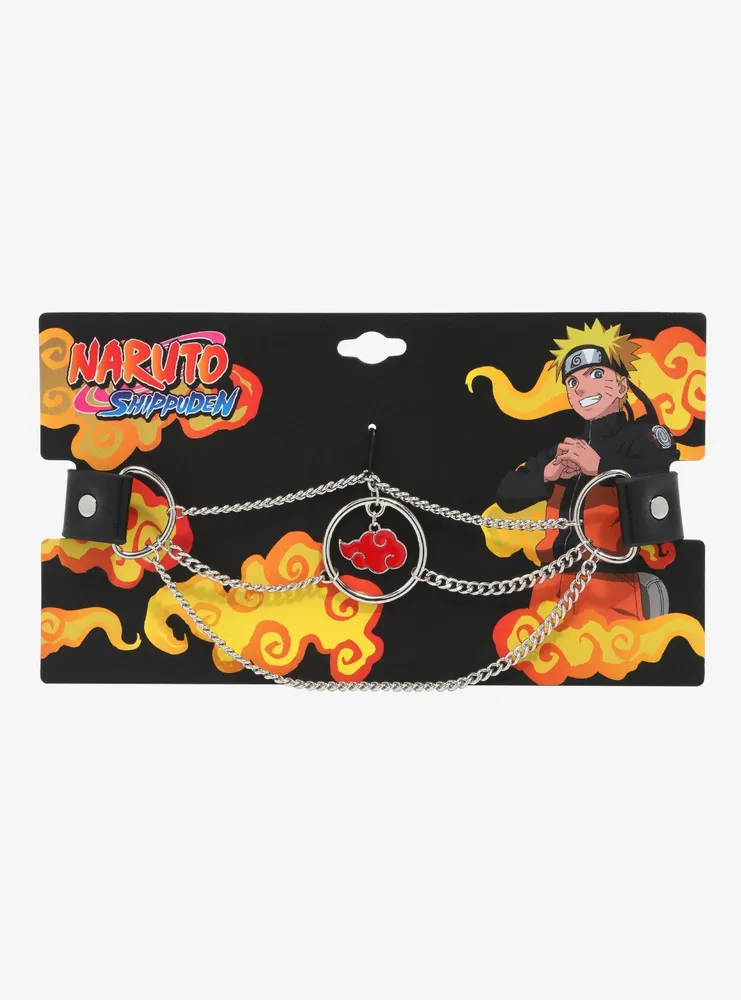 Hot Topic Naruto Shippuden Akatsuki Chain Choker | Mall of America®