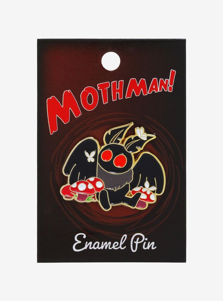 Boxlunch Chibi Mothman with Mushrooms Enamel Pin - BoxLunch Exclusive | Mall of America®