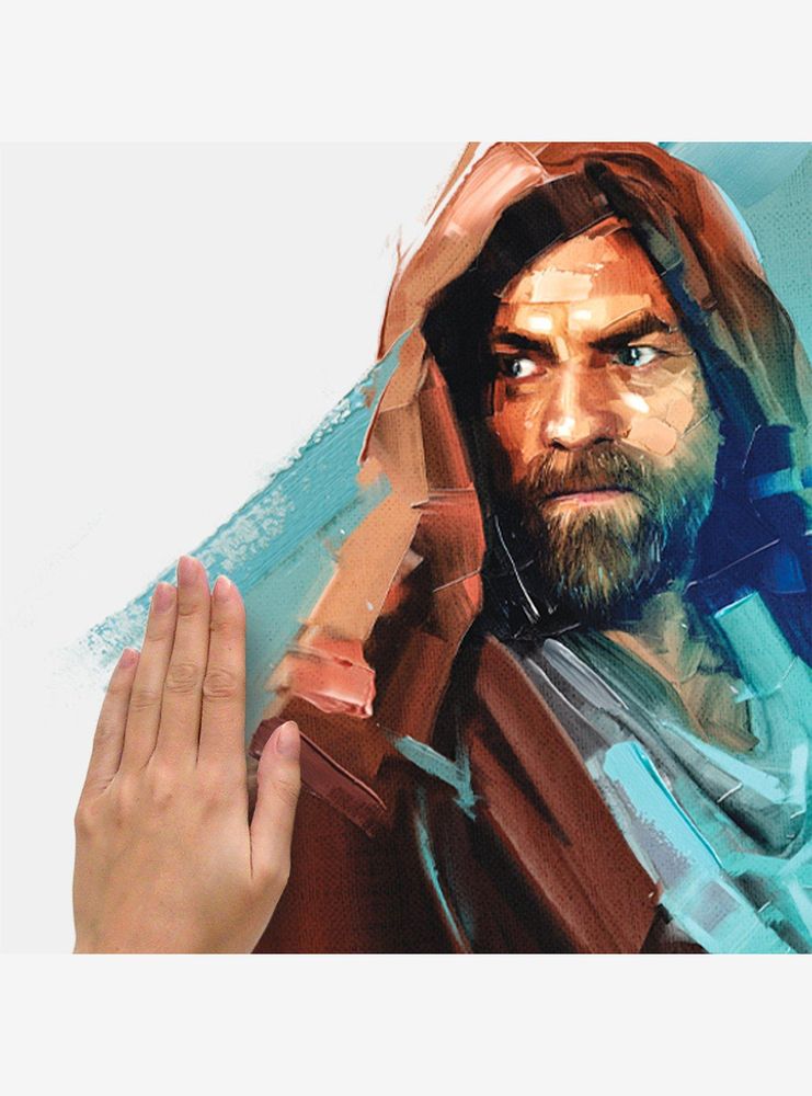 Star Wars Obi Wan Kenobi Painted Peel & Stick Giant Wall Decals at Mall ...