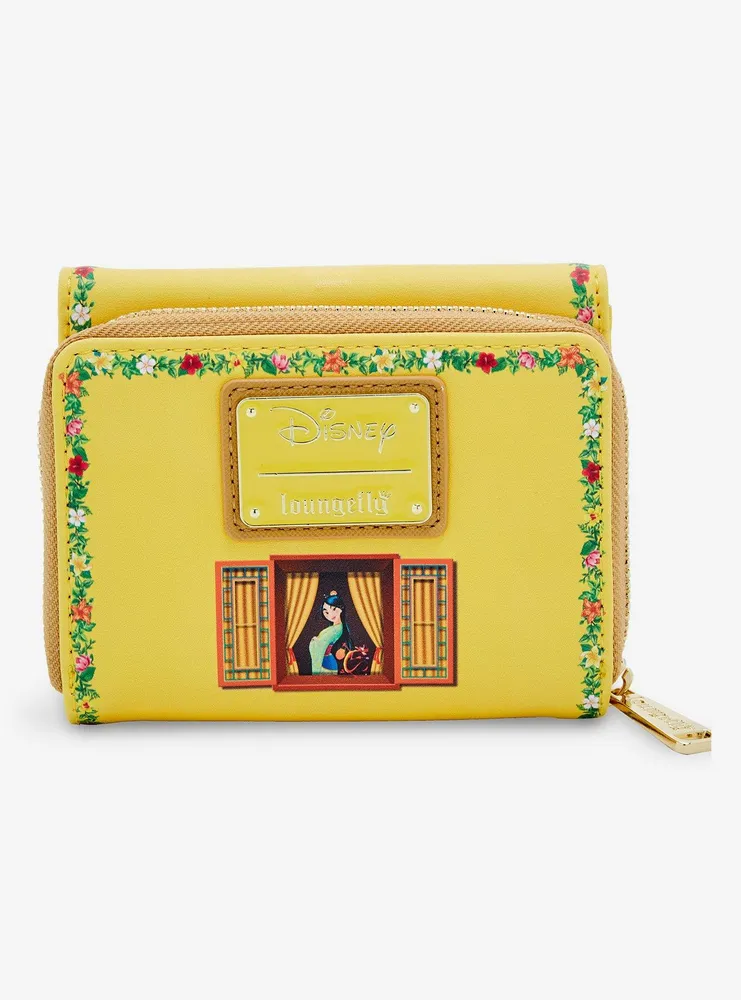 Disney Princesses Loungefly Disney Princesses Floral Balconies Wallet ...