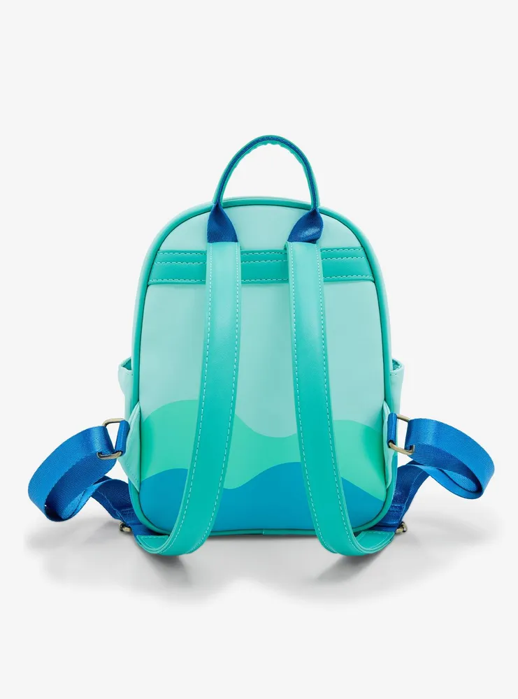 Disney The Little Mermaid Ariel & Prince Eric Statue Mini Backpack ...