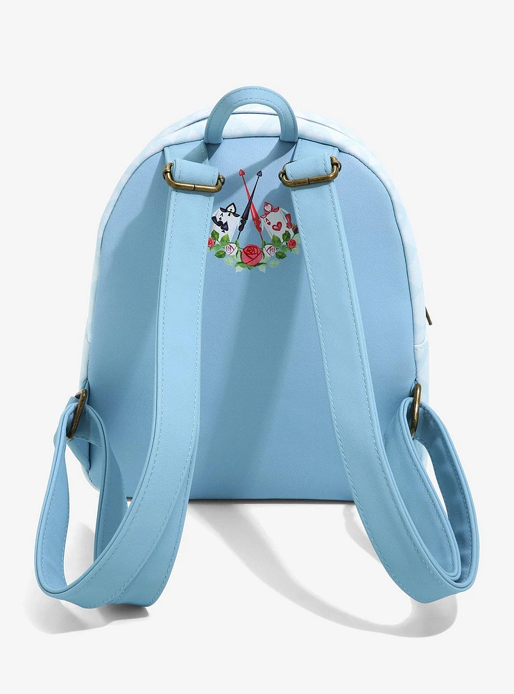 Hot Topic Loungefly Disney Alice In Wonderland Roses Mini Backpack ...